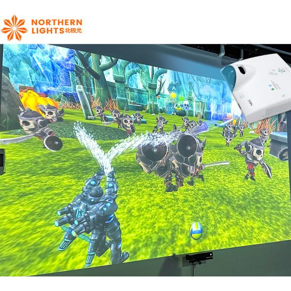 Quality Mech Fighters Interactive Gaming Projector System For Kids Entertainment for sale