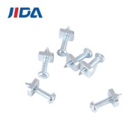 Quality C1008 M2x10mm Pan Head Hex Adjustment Screws Zinc Plated for sale