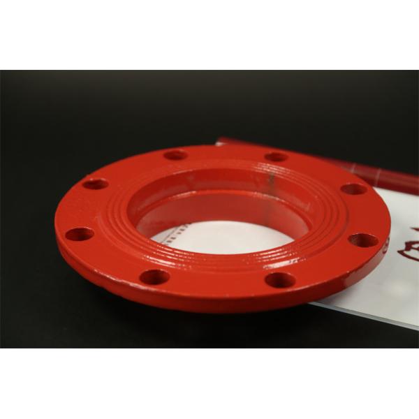 Quality BS Standard Flange Pipe Fittings Black Painting Anti Rust Oil for sale