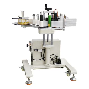 Quality Packaging Material Labeling Machine for Flat Barcode Stickers Small and Simple for sale