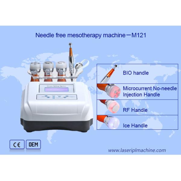 Quality 500va 4 In 1 Rf Needle Free Mesotherapy Device For Wrinkle Removal Ance Removal for sale