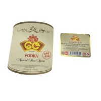 Quality Waterproof and Heat-resistant Wet Glue Label for Wine Bottles Perfect for for sale