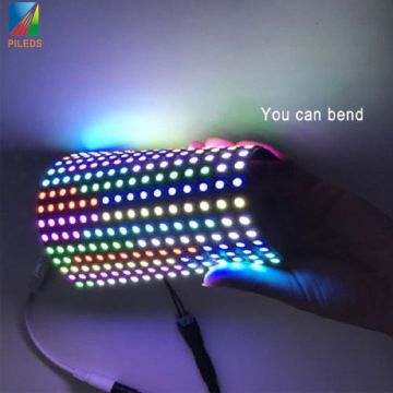 Quality Flexible Addressable LED Matrix Panels 5050 SMD WS2812B 16x16 for sale