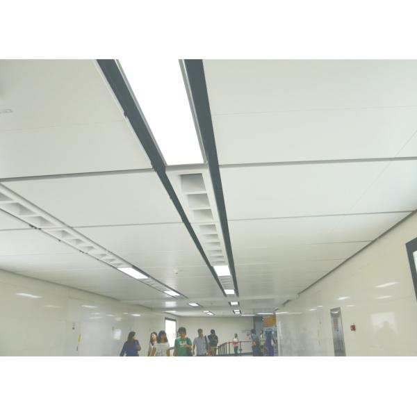 Quality Fireproof Colored Perforated Aluminum Ceiling Panels , Commercial Drop Ceiling for sale