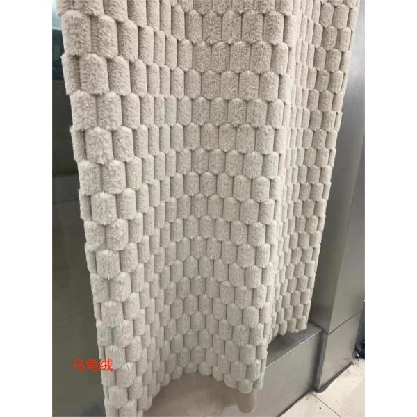 Quality Orange Peach Fluffy Fabric Material For Plushies for sale