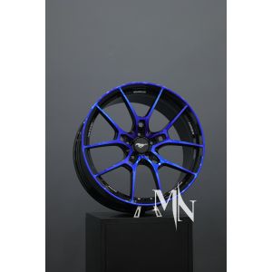 Quality Volk Racing Rays G025 Blue Wheels Forged Wheels for sale