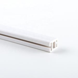Quality Curtain Accessories PVC Roller Blind Bottom Rail for Curtain Poles Tracks for sale