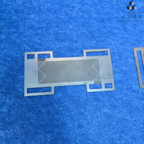 Quality Hydrogen Fuel Cell Graphite 115 Mpa High Density Graphite Block 12µm Grain Size for sale