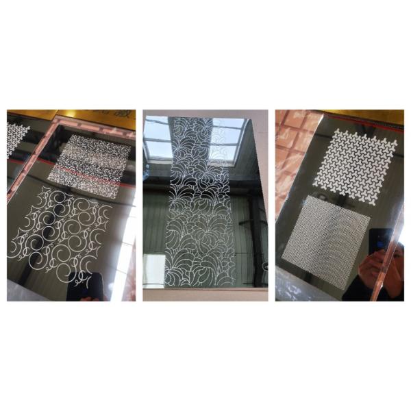 Stainless Steel Etching Machine CNC Metal Engrave Full Decorative Sheet Etched