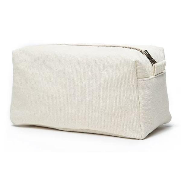 Quality RPET Recycled Cotton Cosmetic Bag Durable & Eco-Conscious Choice for Organizing for sale