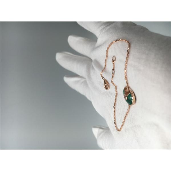 Quality Amulette Necklace , Gold Necklace Chain With Diamond / Gemstone for sale