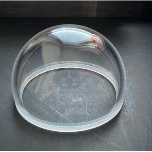 Quality 50mm Diameter Half Ball Lens Spherical Lens With Waterproof Transparency for sale