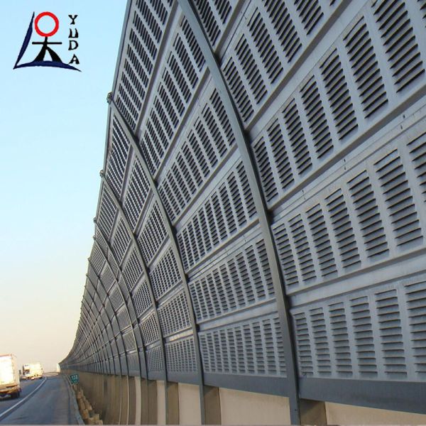 Quality Highway Noise Barrier Wall Panel Outdoor Noise Reduction Barrier Wall for sale