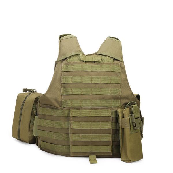 Quality Molle System Tactical Military Vest 600D Oxford Wear Resistant for sale
