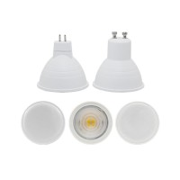 Quality 6500K 4000K 3000K GU10 MR16 6W COB LED Spotlight Bulb 110V 220V 230V 240V for sale