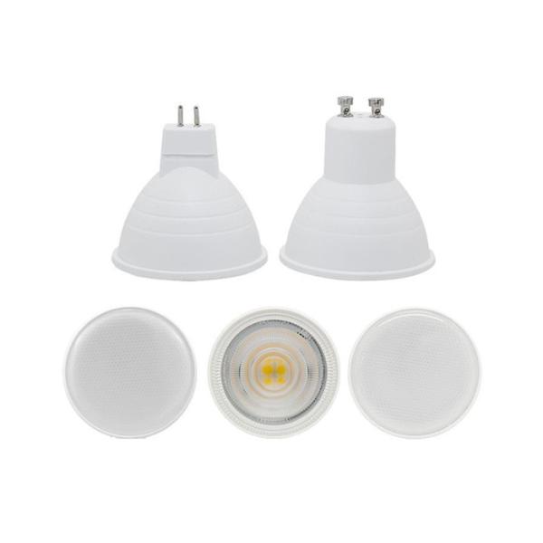 Quality 6500K 4000K 3000K GU10 MR16 6W COB LED Spotlight Bulb 110V 220V 230V 240V for sale