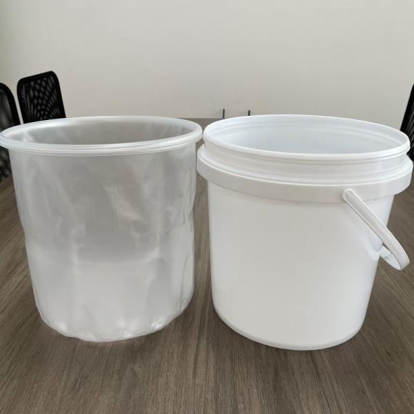 Quality 2.5 MM Thickness Plastic Liner for Round or Square Buckets in Various Working for sale