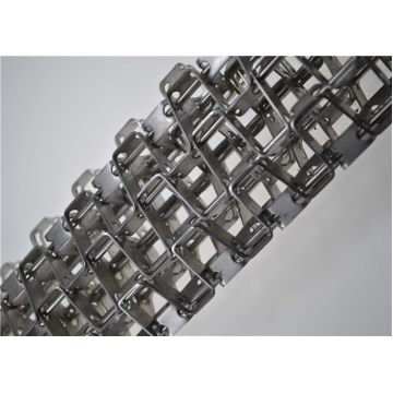 Quality Stainless Steel Honeycomb Wire Mesh Conveyor Belt Flat Wire Belt Customized Size for sale