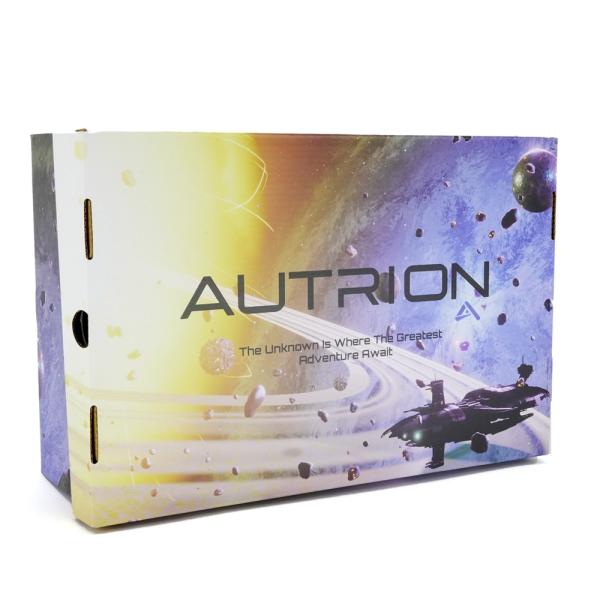 Quality Purple Color Print Empty Corrugated Cardboard Shoe Display Box Luxury Foldable for sale