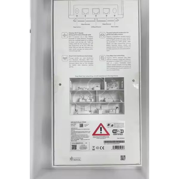 Quality Wi-Fi 6 Router AX5400 2.5G Adaptive Network Port and 2 Gigabit Adaptive Network for sale