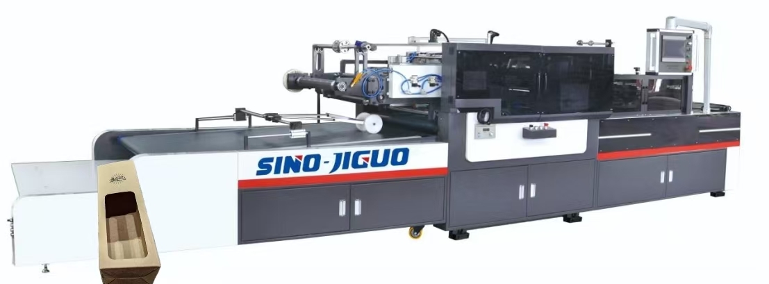 Quality SIINO JIGUO TC-760Q Automatic Servo Windows Patching Machine With Corner Cutting for sale