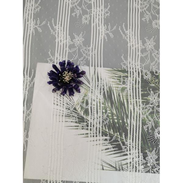 Quality Blouse Embroidery French Flower Polyester Lace Trim Fabric for sale
