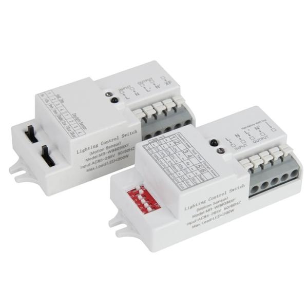Quality Emergency Light Microwave Radar Sensor Switch Automatic On Off for sale