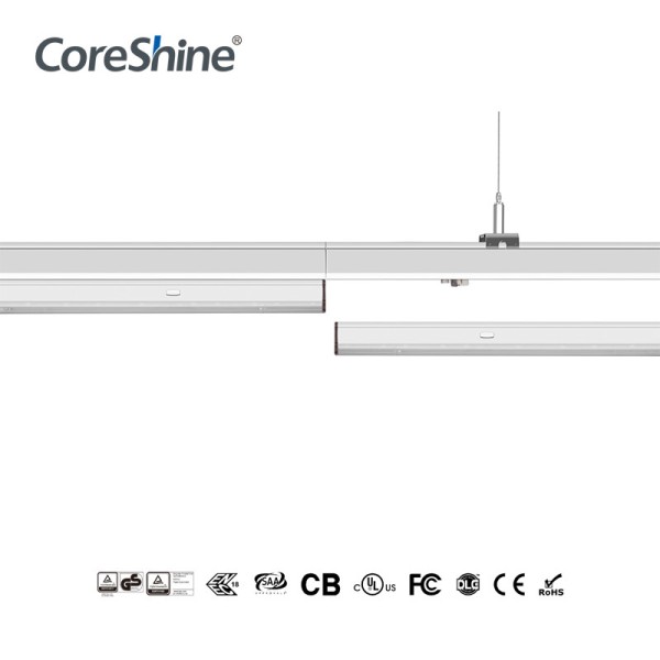Quality UL 120W 8 Ft Linear LED Fixture , 150lm/W Continuous Linear LED Lighting for sale