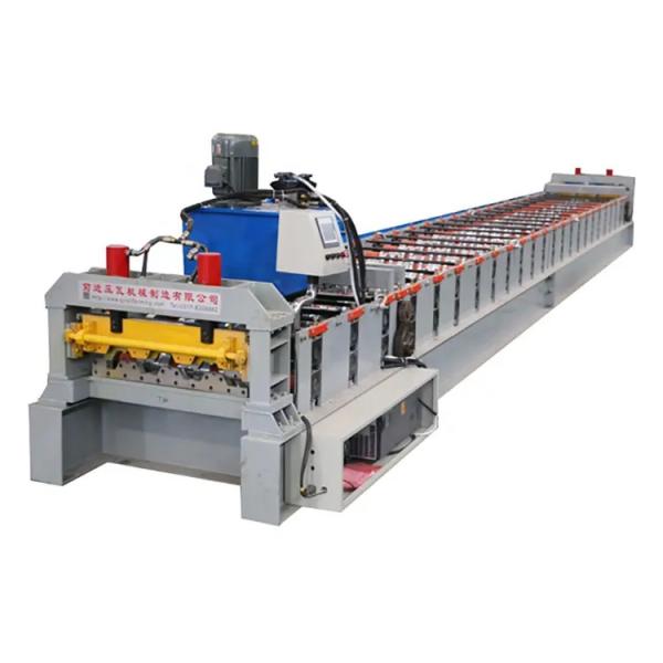 Quality 2024 New 380V 60Hz 3Ph Double Layer Roof Roll Forming Machine 840 Trapezoidal And 836 for sale