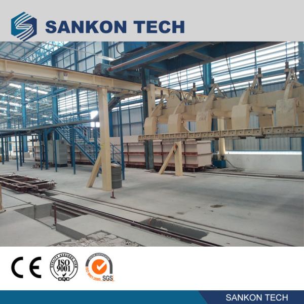 Quality 5621kg W2570mm Hoist AAC Block Cutting Machine for sale