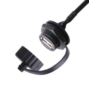Quality USB 2.0 A Female Connector With Shield And Cap To USB 2.0 A Usb Cables Made To for sale