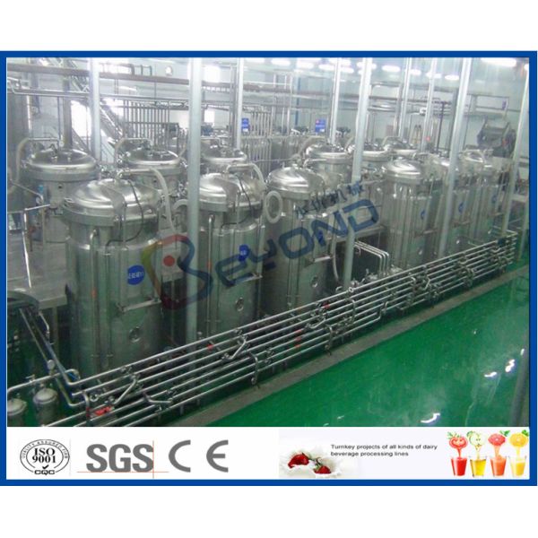 Quality 3000 - 20000BPH Fruit Juice Maker Machine Fruit Processing Unit , Fruit Juice for sale