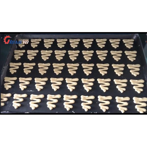 Quality Commercial Automatic Cookie Machine Palmier Sandwich Chocolate Butter Maker for sale