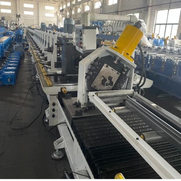 Quality Heavy Duty Pallet Rack Upright Roll Forming Machine For Galvanized Steel Storage for sale