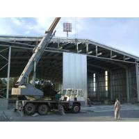 China Bespoken Pre-engineered Steel Aircraft Hangars Straight Column Steel factory