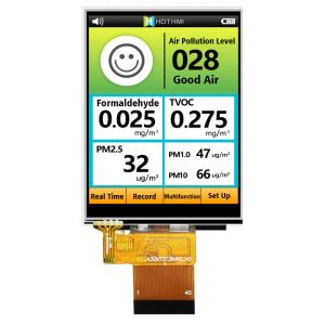 Quality 3.2 Inch TFT LCD Display With Resistive Touch Panel for sale