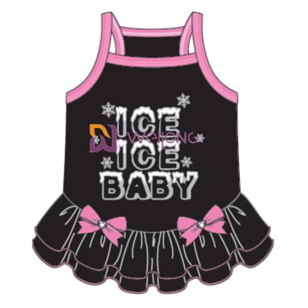 Quality Bowknot Princess Vest Sundress Luxury Dog Dresses / Fancy Dog Clothes for sale