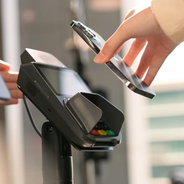 Quality Financial Smart Pin Pad Pos Terminal 2D Scanner Portable For Retail Stores for sale