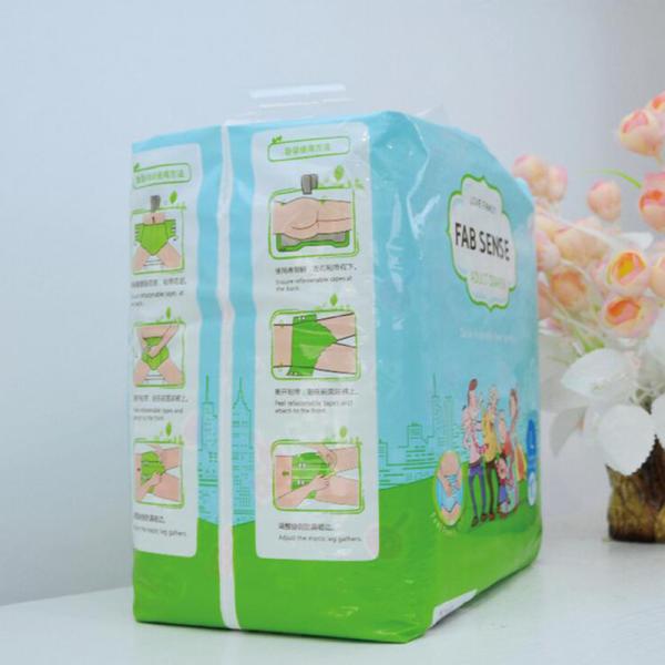 Quality Odor Control Tape Tabs Fastening Incontinence Briefs Leak Proof Diapers For Adults for sale