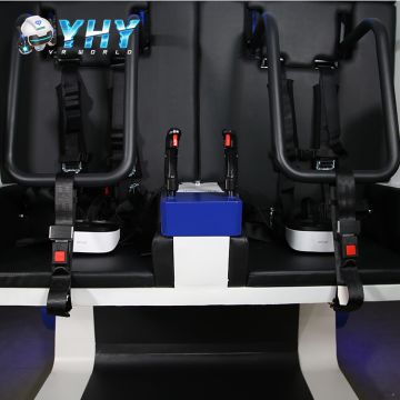 Quality Theme Park 9D VR Simulator Double Seats 360 Degree Virtual Reality Equipment for sale