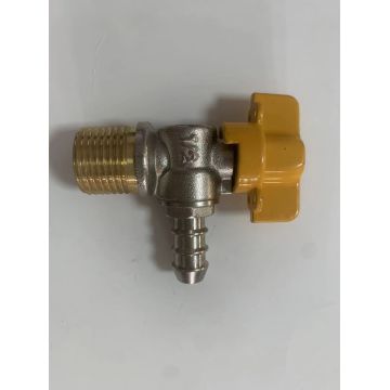 Quality Medium Temperature Half Inch Brass Angle Valve For Kitchen Copper Handle for sale