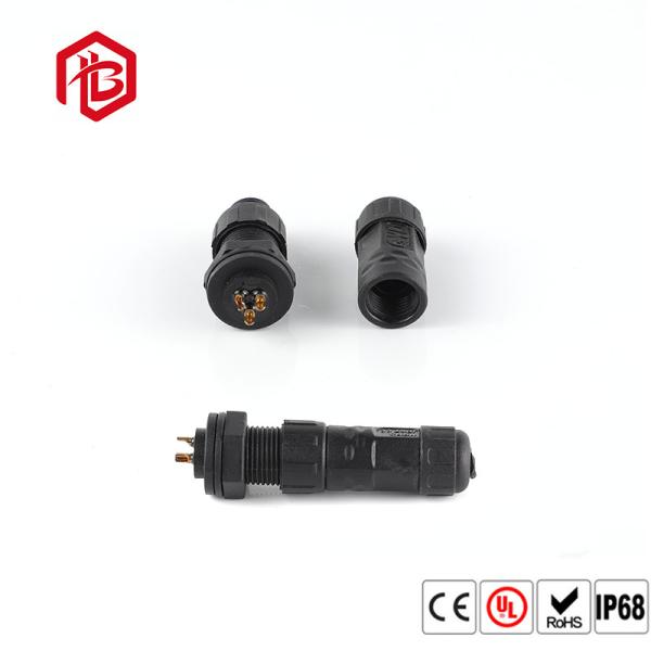 Quality 3000 Times M12 Waterproof Electrical Plugs And Sockets for sale
