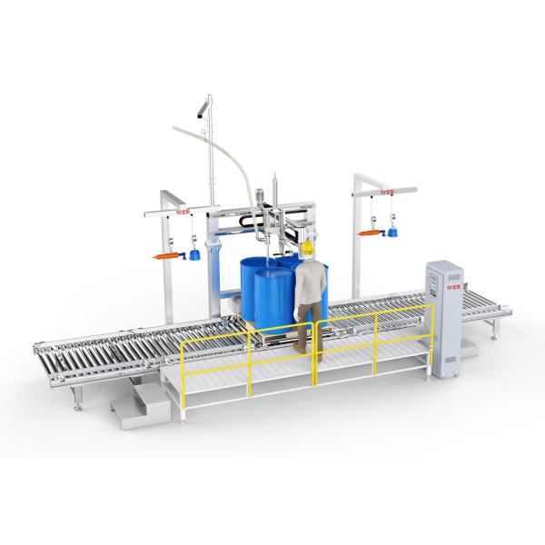 Quality Waterproof Filler Auto IBC Filling equipment With Roller Conveyor for sale