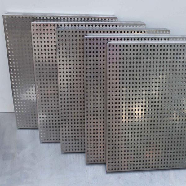 Quality 1500mm Perforated Stainless Steel Plate 430 321 201 for sale