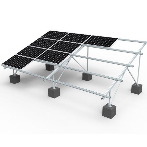 Quality 10kw 390W Off Grid Solar PV Panel Anodized Roof Mounting for sale
