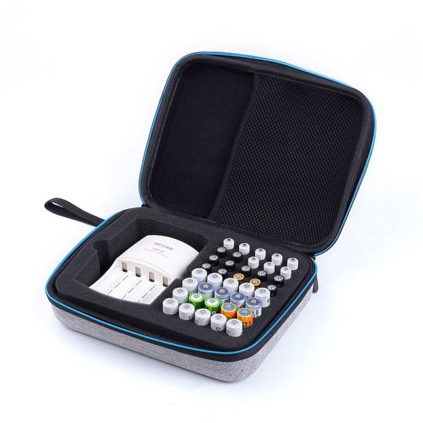 Quality OEM Fireproof EVA Battery Storage Case With Shape Foam Lining for sale