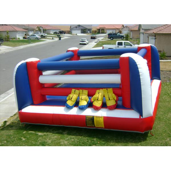 Quality Custom Made PVC Champion Boxing Ring Inflatable Sports Games for sale