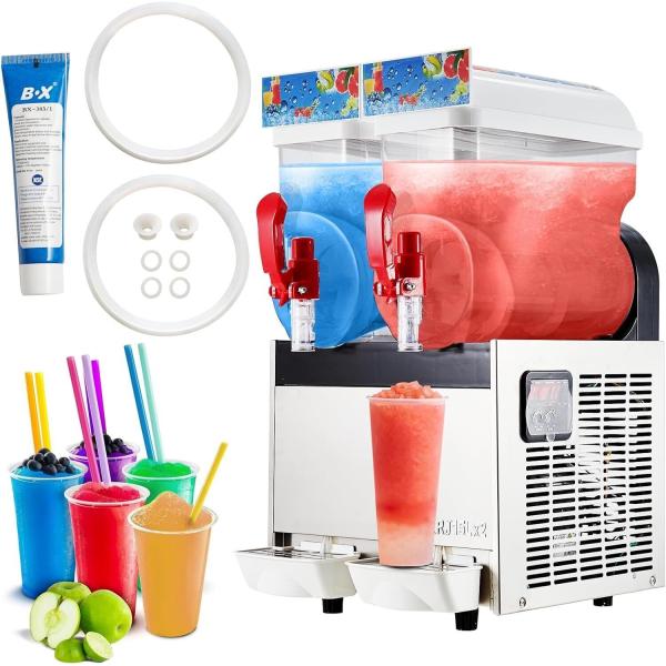 Quality Maquina Para Frappe Slushy Raspados Granita Granizada Frozen Beverage for sale
