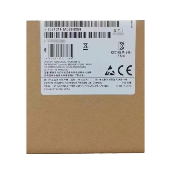 Quality SIEMENS SIMATIC S7-200 PLC 6ES7214-1AD23-0XB8 CPU 224 DC/DC/DC 14 Inputs/ 10 for sale