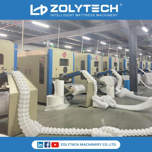 Quality Professional Manufacture Automatic Pocket Mattress Mechanical Spring Coiling for sale